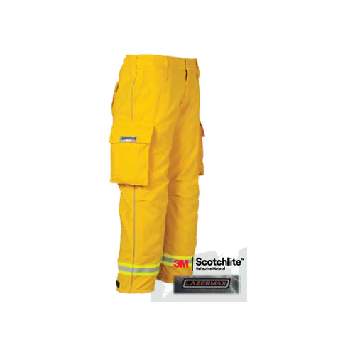 Lakeland WLSPTN26 Wildland Fire Pants NFPA - Nomex, Yellow