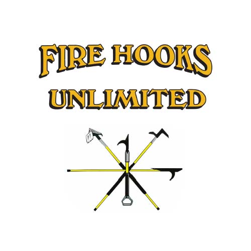 FireHooks FAP-6 Firefighter Pick Head Axe, 6 lbs - Fiberglass Handle