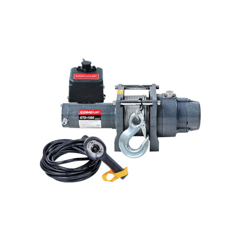 ComeUp 751330 GTD-1200 Heavy Duty Hoist, 12V, 1200 lbs - w/remote ...