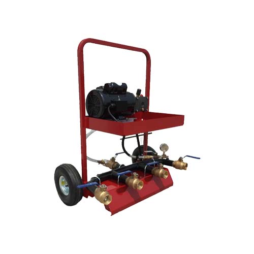 Flamefighter HT10025 Fire Hose Tester w/ Pressure Washer, Electric - 2. ...