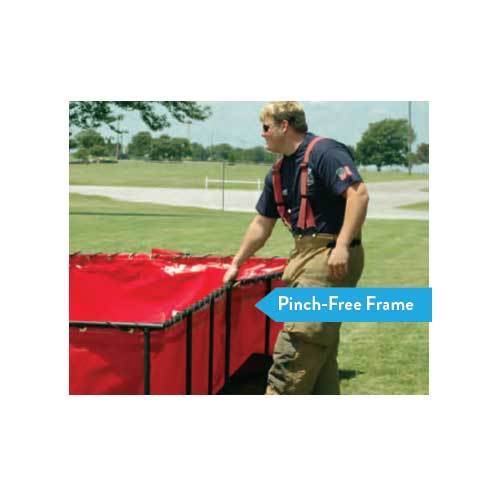 Husky STF-500 Standard Folding Frame Tanks - 500 Gallons, Steel Frame