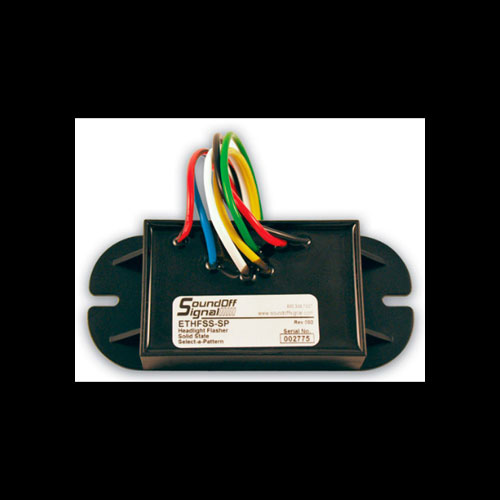 SoundOff ETHFSS-SP-ISO Select-A-Pattern Headlight Flasher, Solid Sta SoundOff ETHFSS-SP-ISO Select-A-Pattern Headlight Flasher, Solid Sta