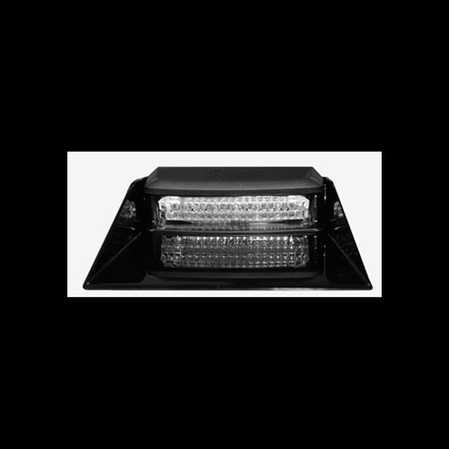 SoundOff ENFDWP2RB nFORCE Dual Windshield Light w/ Permanent Mount,