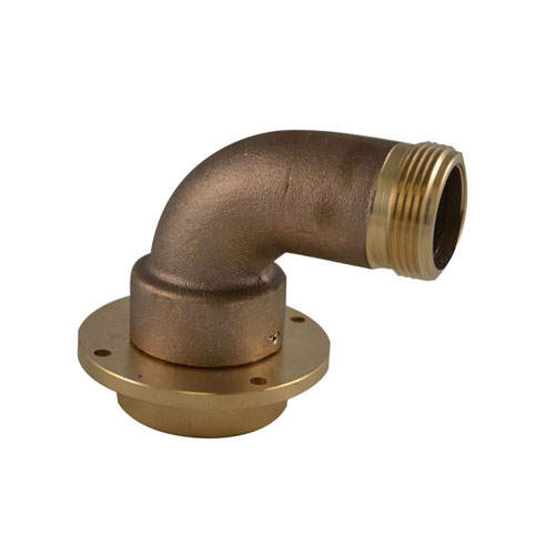 South Park MDE77F22AB Discharge Elbow, 90 Bend, 2 NPT Free Swivel x 1.5 ...