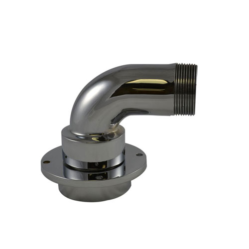 South Park MDE77F22AC Discharge Elbow, 90 Bend, 4-Hole Mounting Flange ...