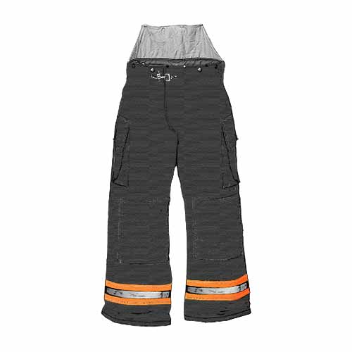 FireDex FXC 32X Chieftain Turnout Pants NFPA - Deluxe - Pioneer - Black